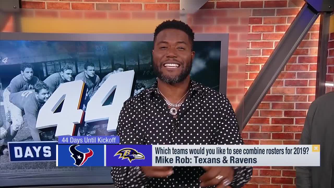 Michael Robinson's dream roster: Houston Texans and Baltimore Ravens ...