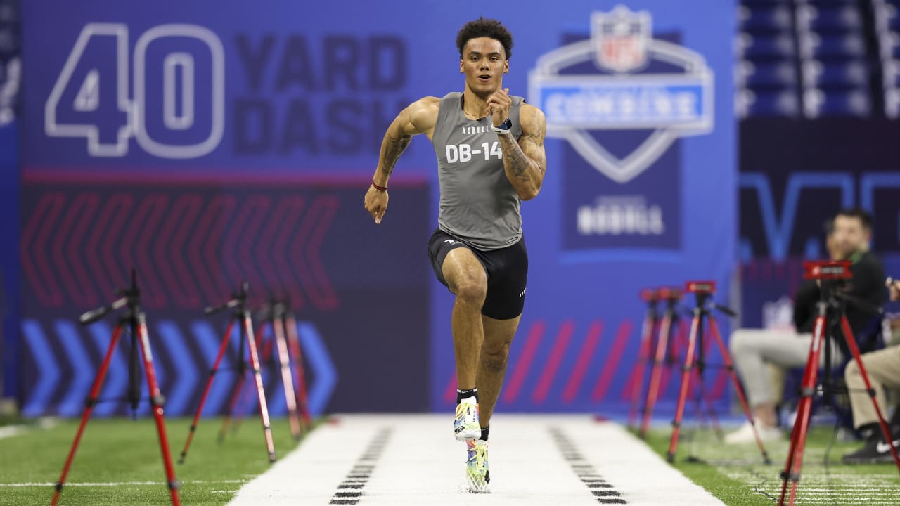 Oregon Ducks cornerback Christian Gonzalez runs official 4.38-second 40 ...
