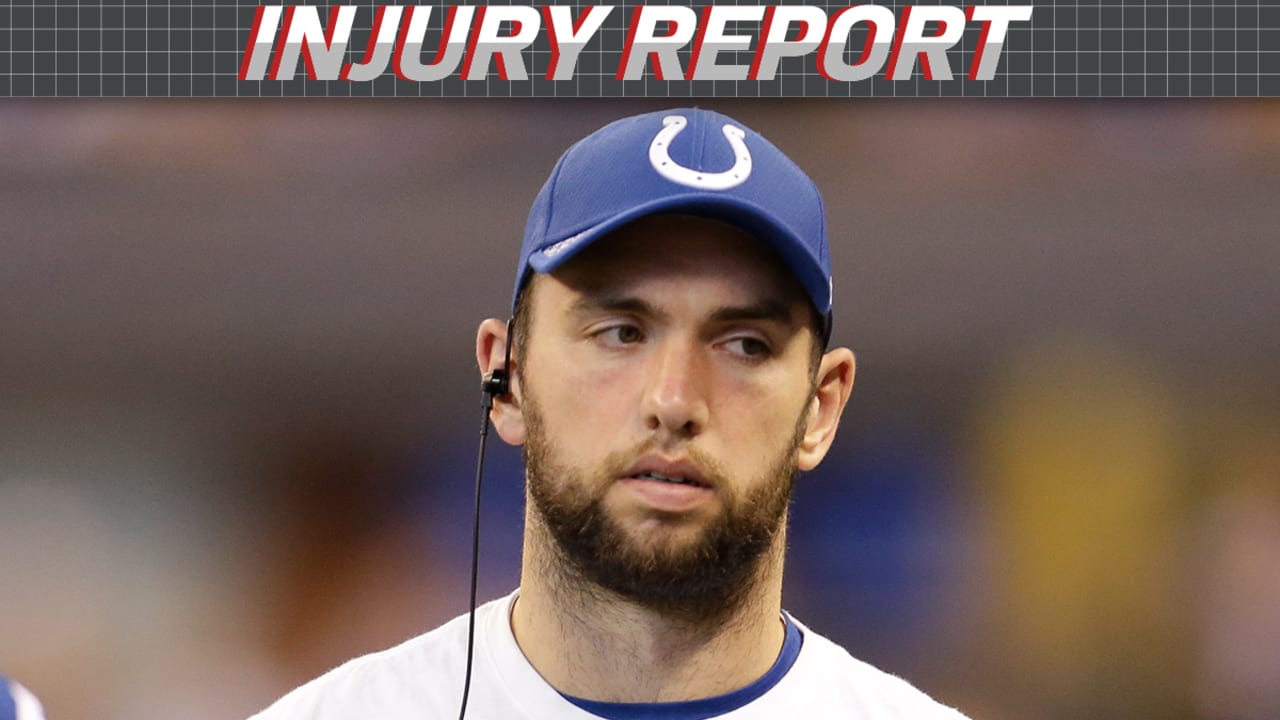 Injuries: Andrew Luck (shoulder) won't practice this week