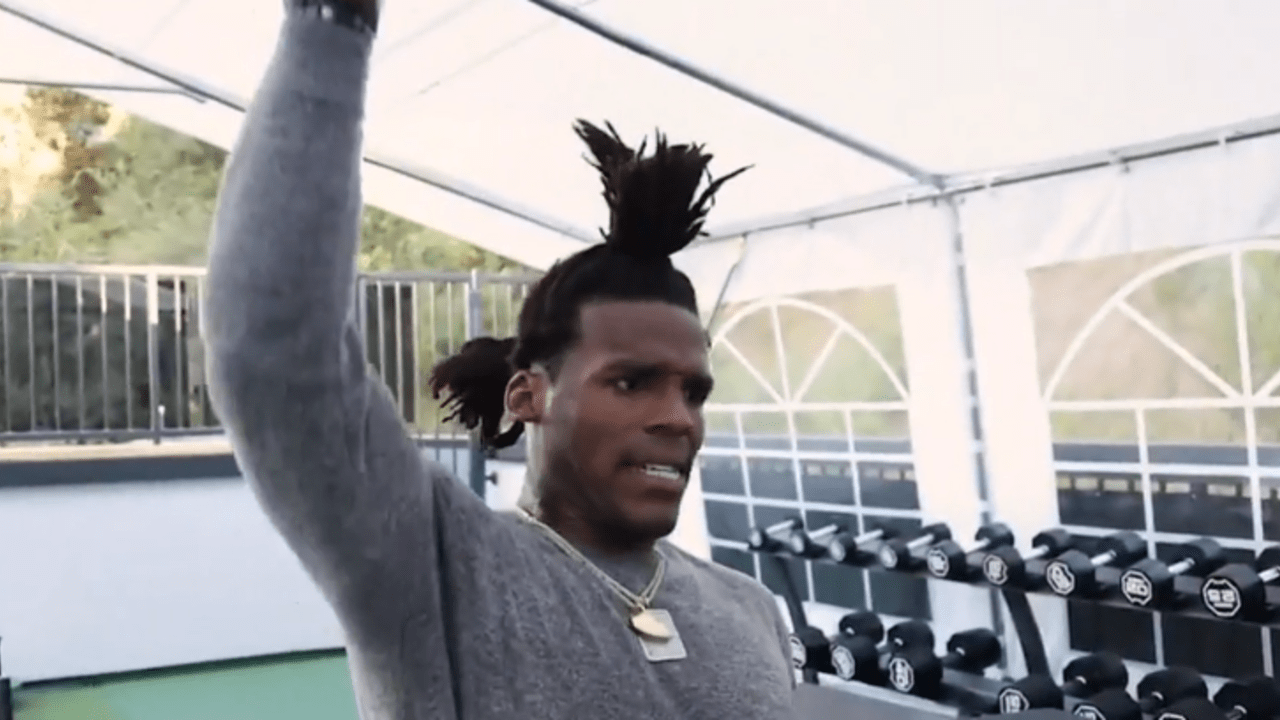 New England Patriots quarterback Cam Newton posts farewell video to ...