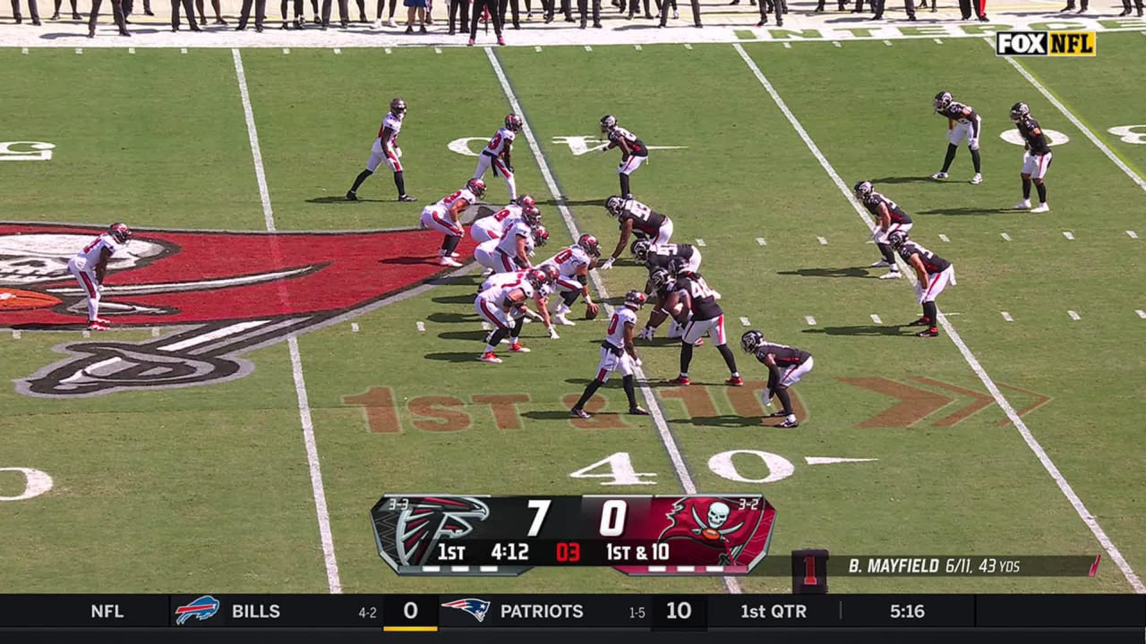 Atlanta Falcons defensive tackle Grady Jarrett detonates on Tampa Bay ...