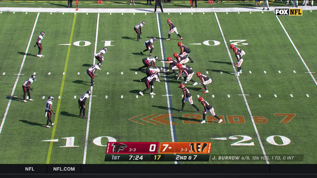 Cincinnati Bengals wide receiver Tyler Boyd's pylon reach comes up ...