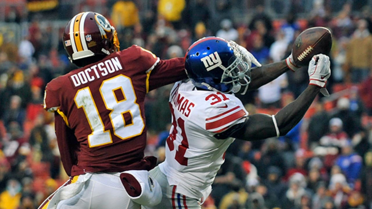 Michael Thomas makes full extension to pick off Johnson