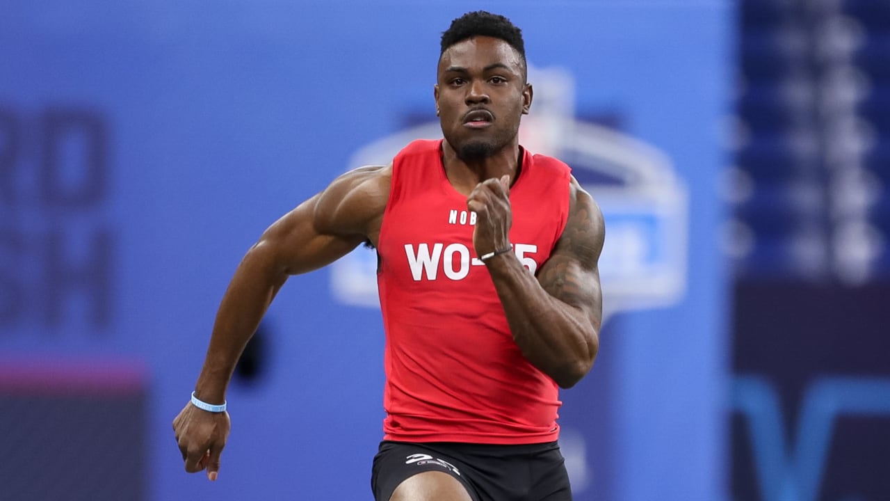 Wide receiver Jonathan Mingo runs official 4.46-second 40-yard dash at ...