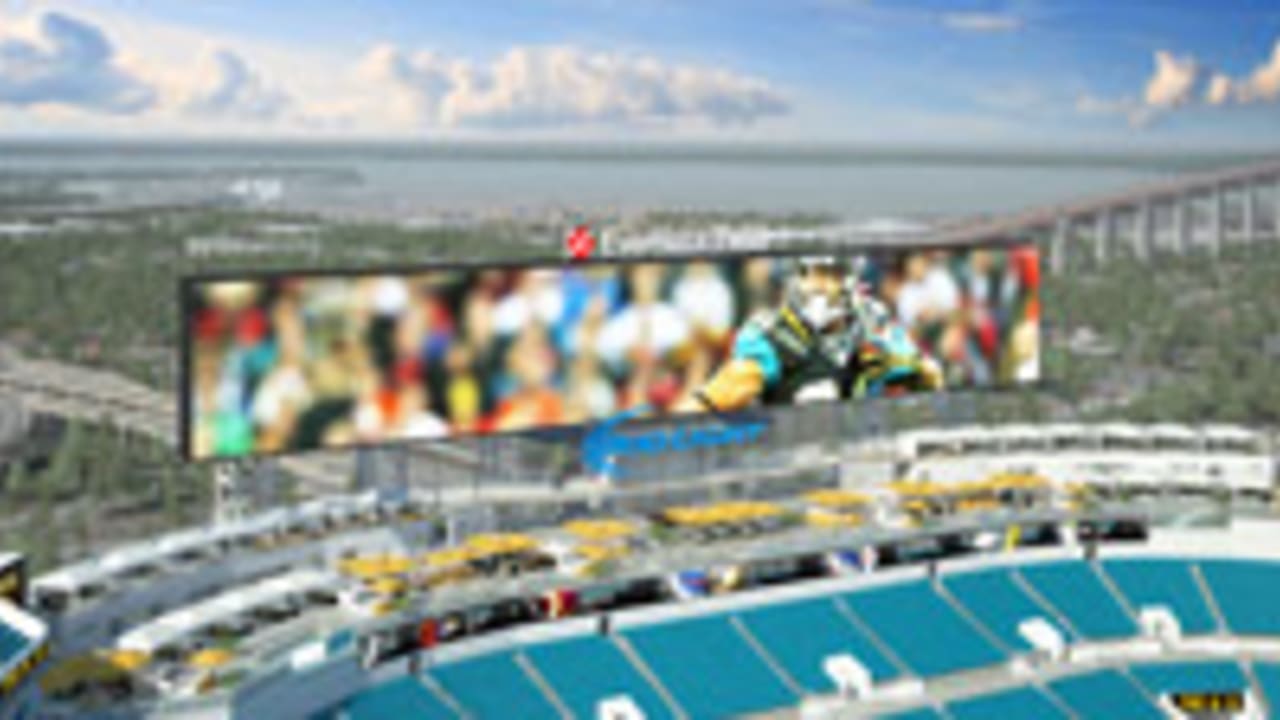 Jaguars promote EverBank Field's new video boards