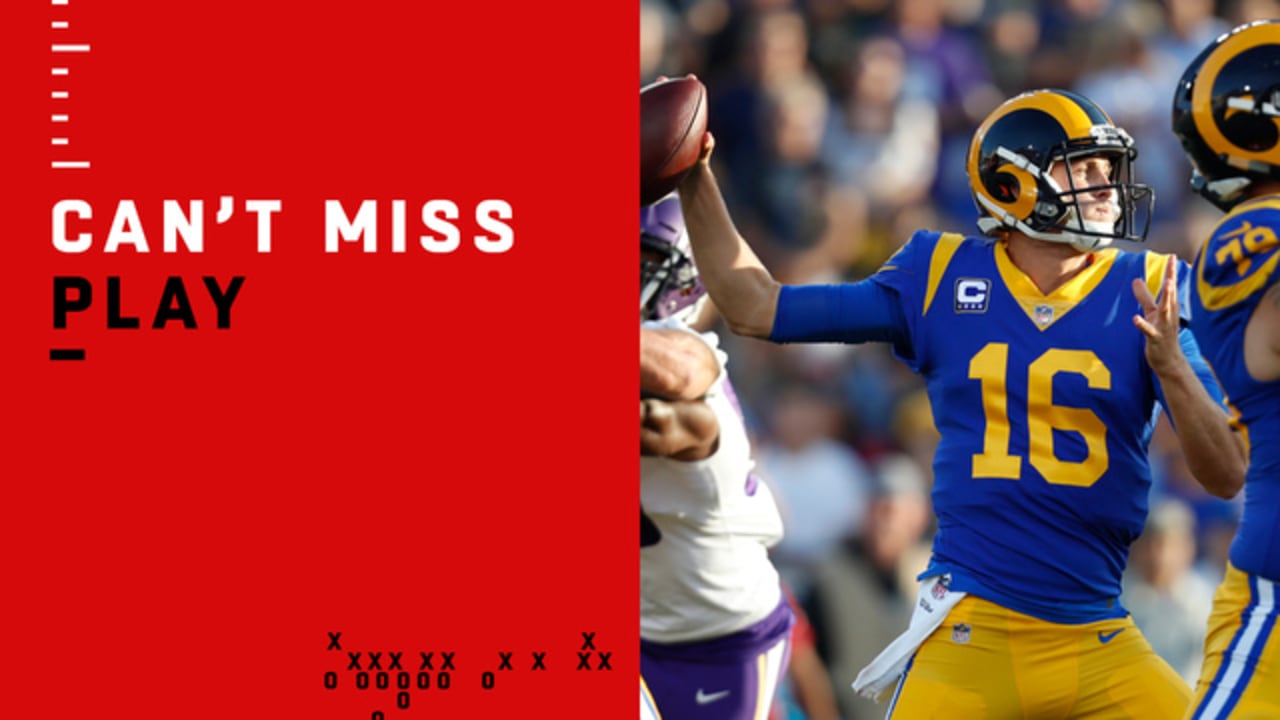 Can't-Miss Play: Goff dials up deep 70-yard TD to Kupp