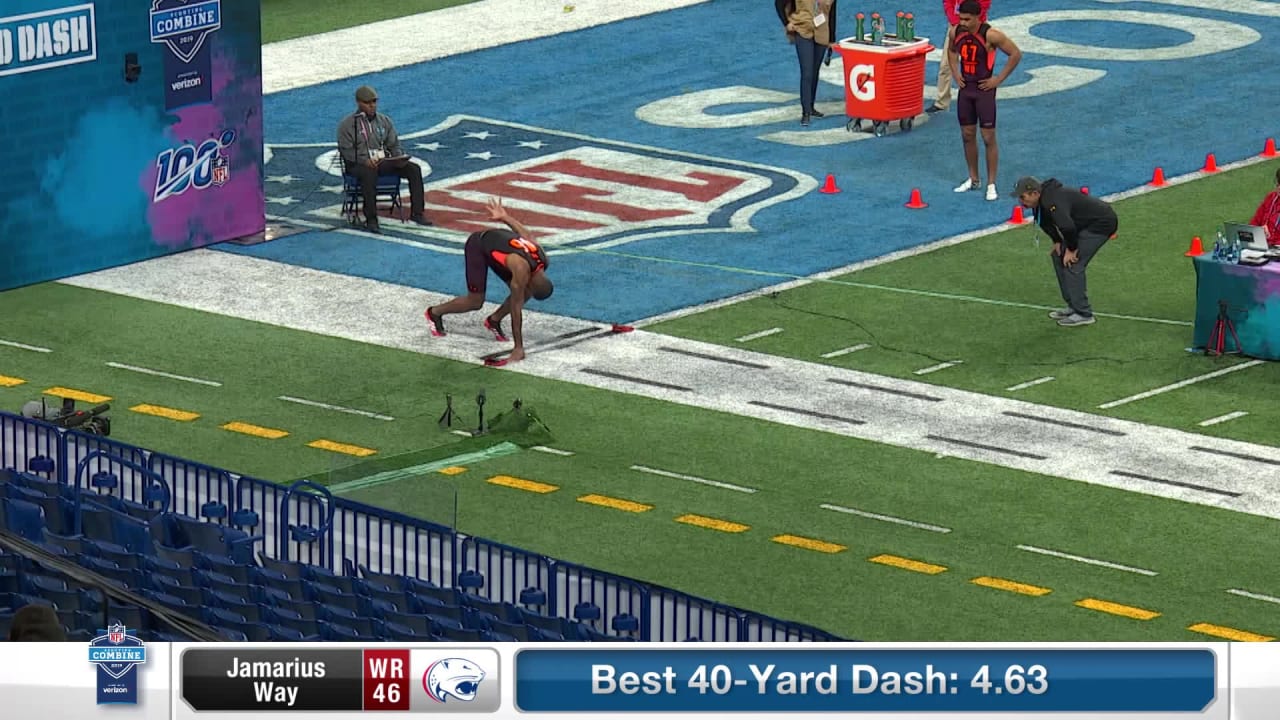 University of South Alabama wide receiver Jamarius Way's 2019 NFL ...