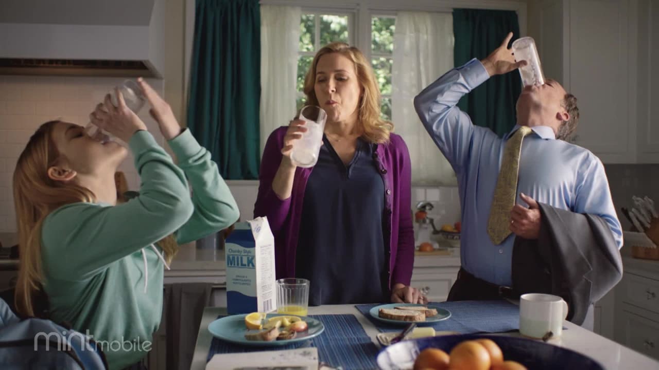 Mint Mobile: 'Chunky style milk'