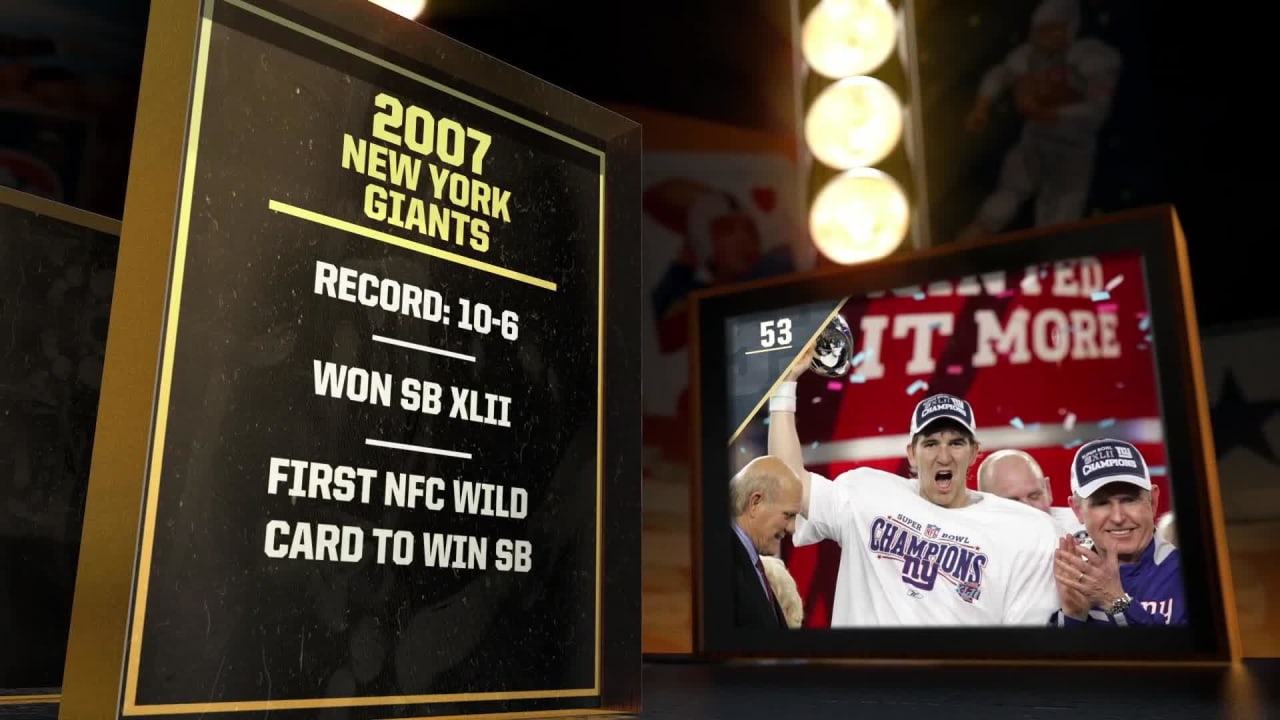 'NFL 100 Greatest' Teams, No. 53: 2007 New York Giants