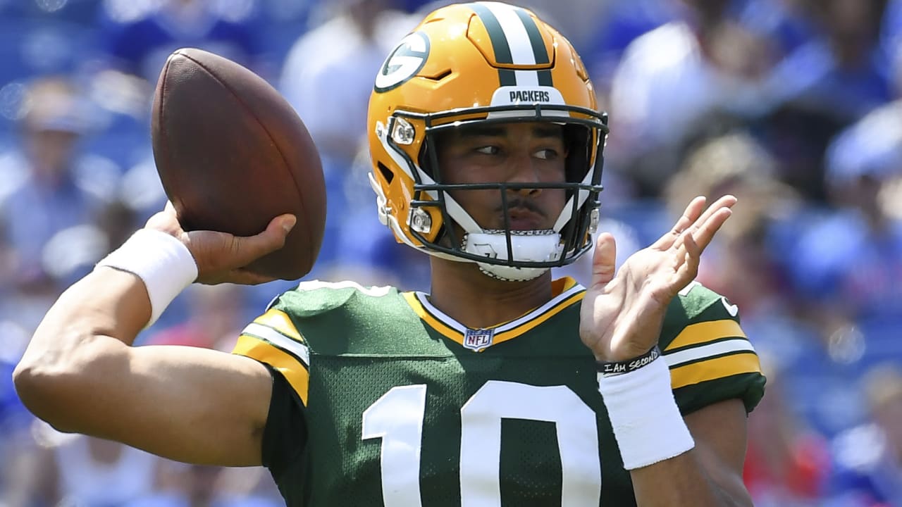 Green Bay Packers quarterback Jordan Love lobs beautiful 29-yard touch ...