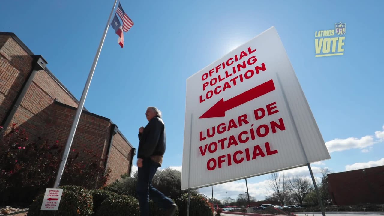 NFL Latinos Vote: Players encourage fans to register to vote