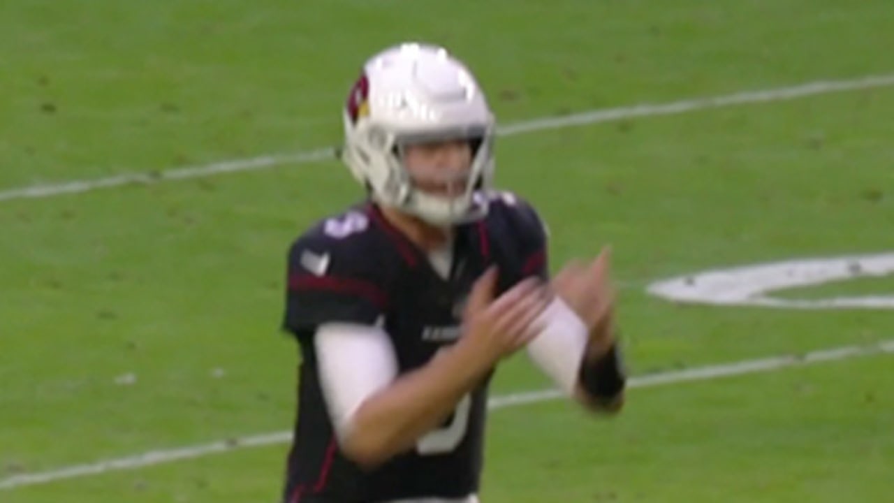 Rosen upset with Nelson after WR doesn't work back to ball on curl route