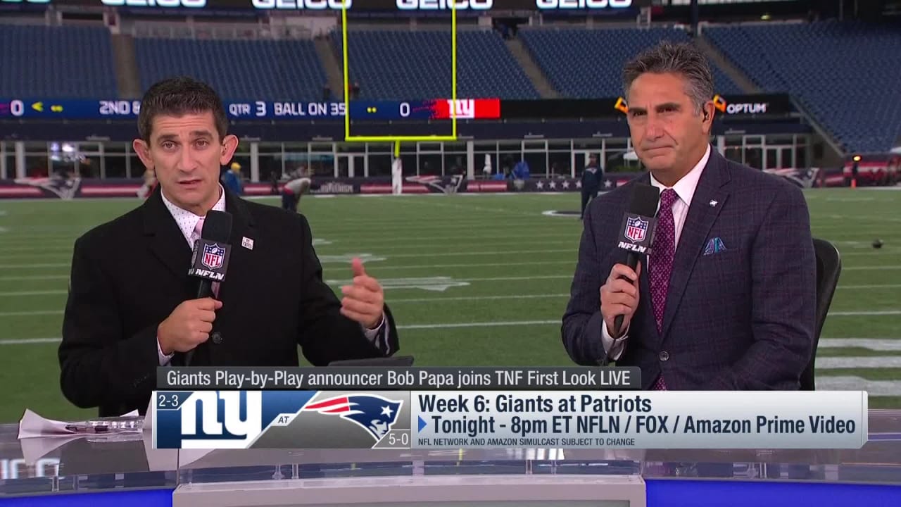 Giants play-by-play announcer Bob Papa: Eli Manning said he wants to be ...