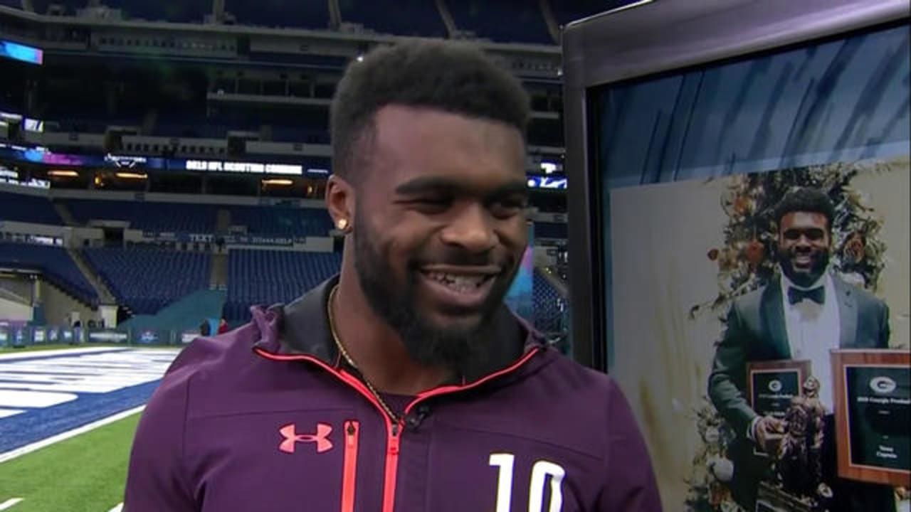 Georgia running back Elijah Holyfield recalls training with dad Evander