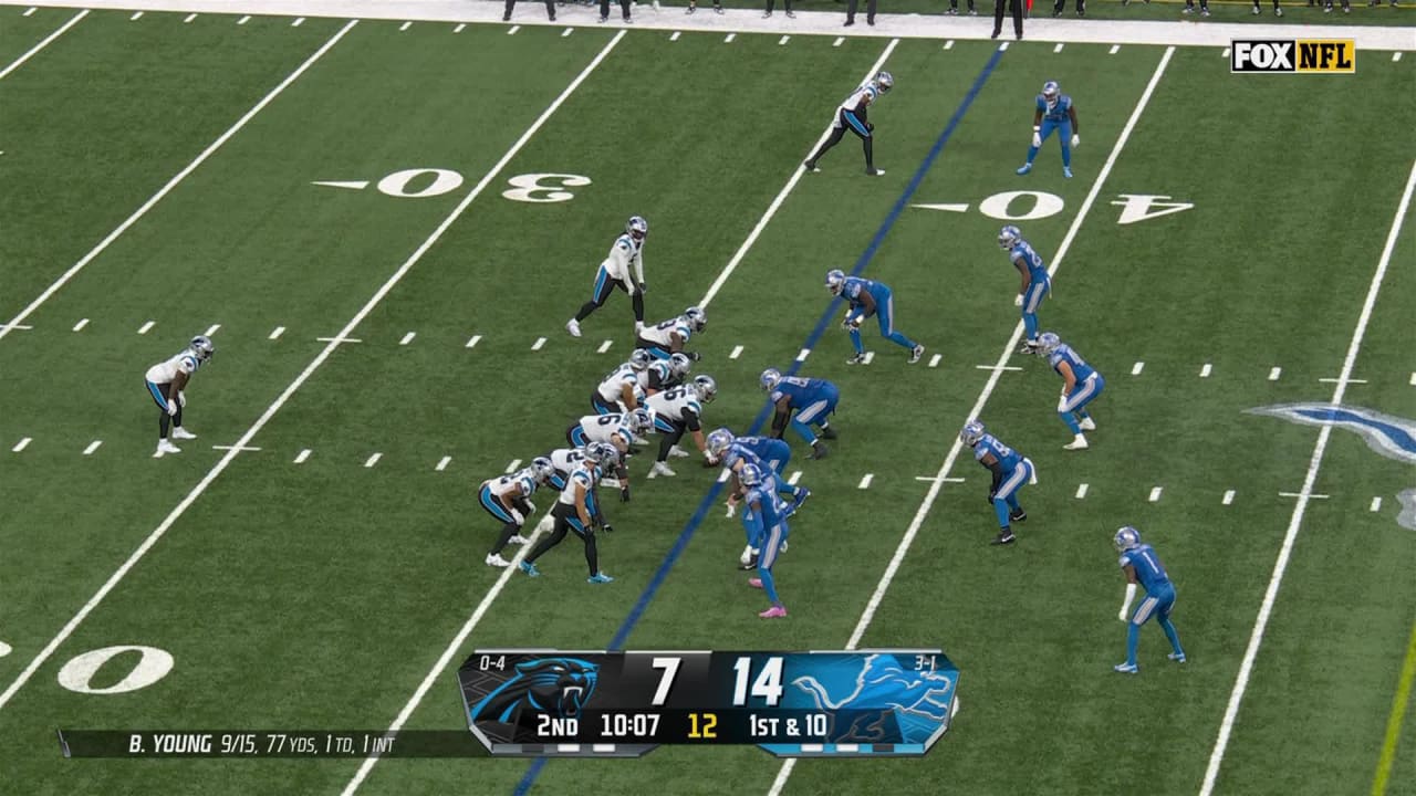 Safety Will Harris secures fumble for Detroit Lions takeaway