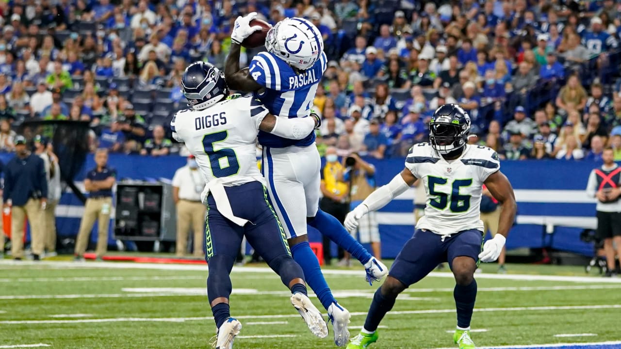 Indianapolis Colts wide receiver Zach Pascal beats Seattle Seahawks ...