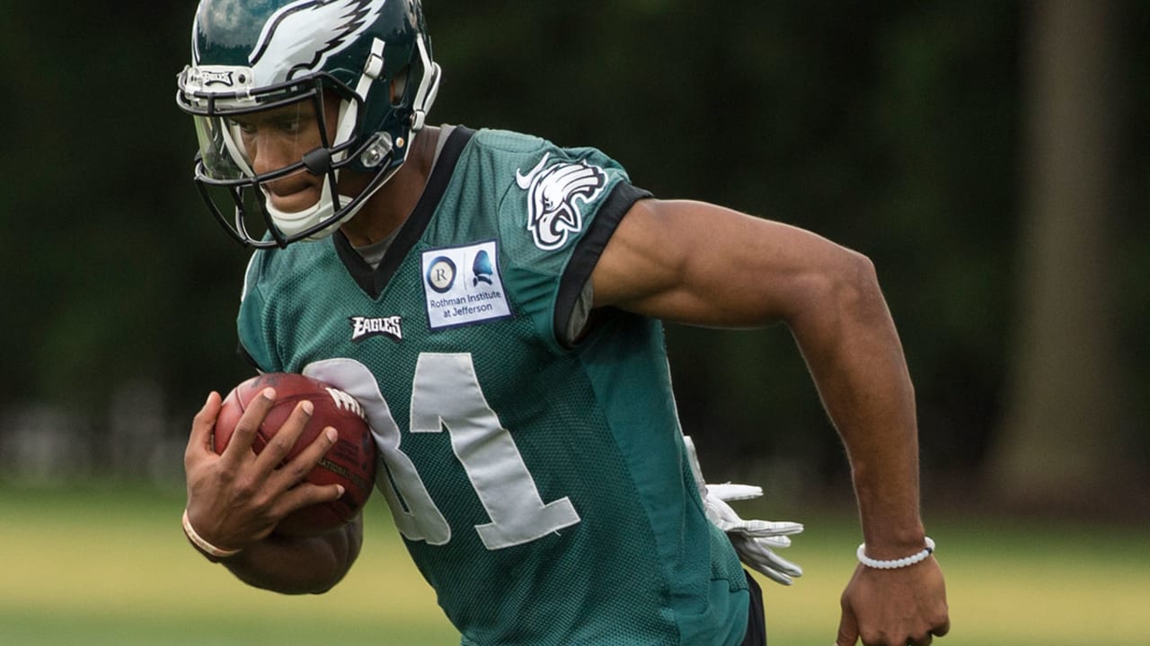 Jordan Matthews (knee) returns to practice field
