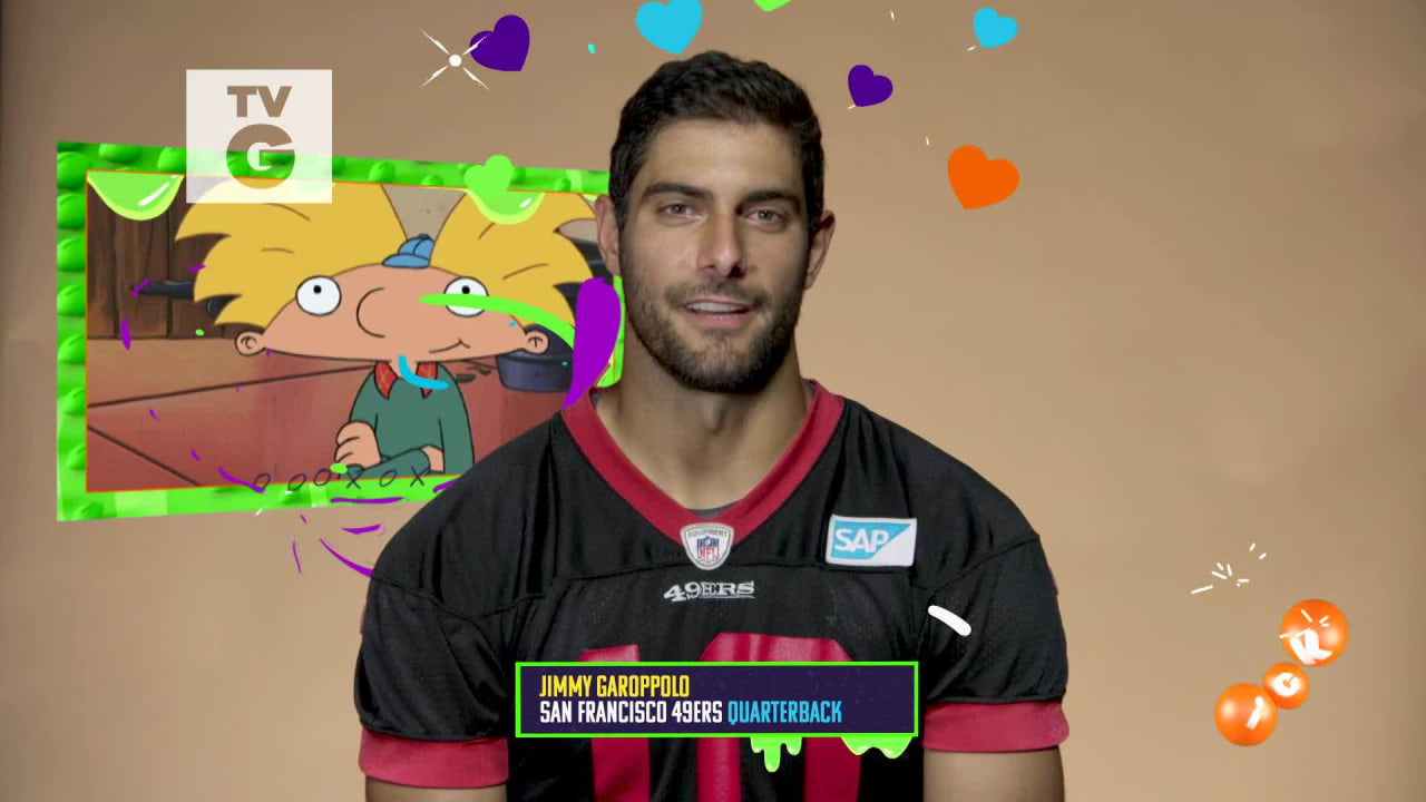 NFL players share their favorite Nickelodeon shows | 'NFL Slimetime'