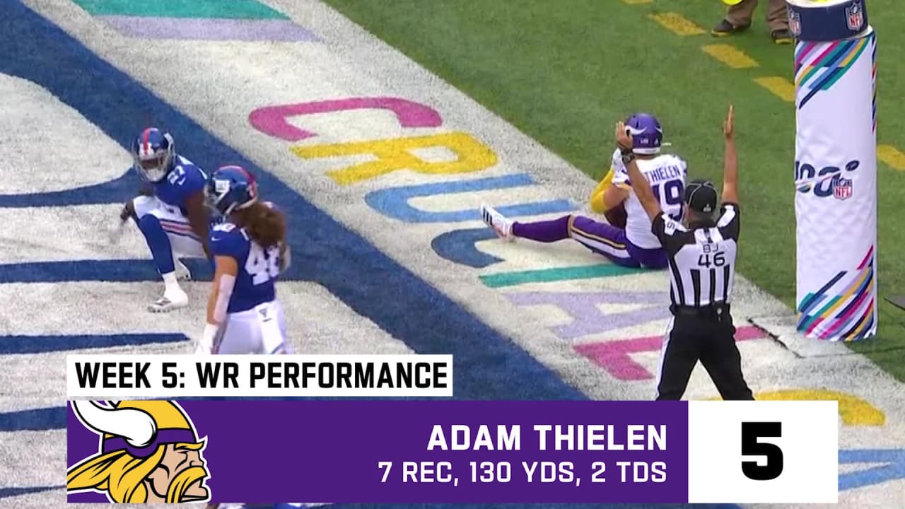 Top Play Tuesday: Big-time WR performances | Week 5