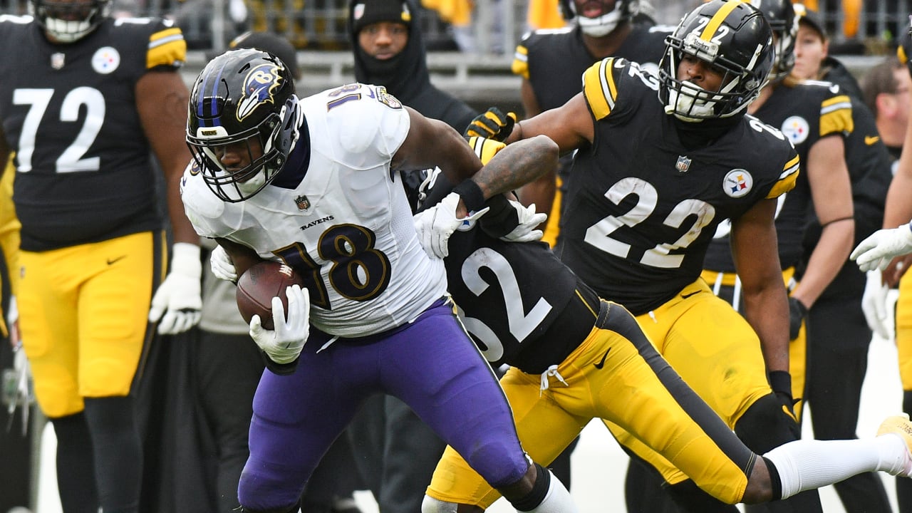 Baltimore Ravens linebacker Roquan Smith secures pivotal red-zone INT ...