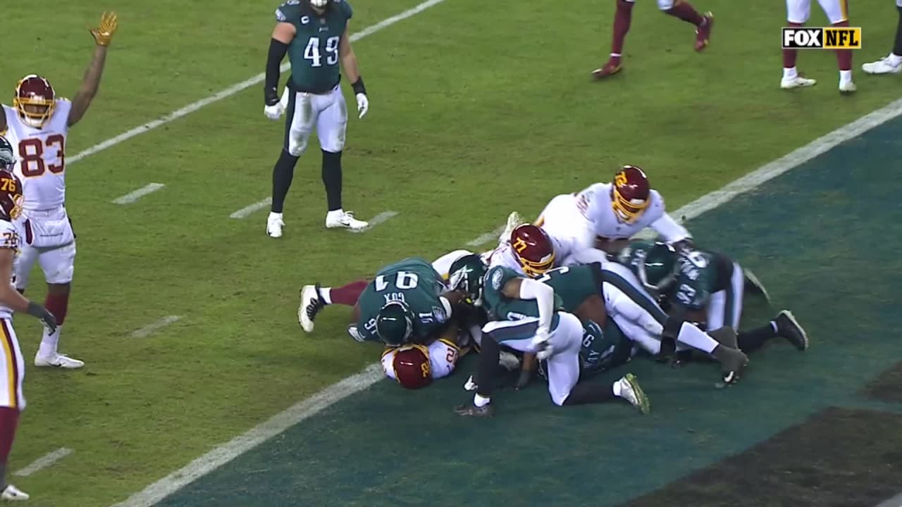 Washington Football Team running back Jaret Patterson's first NFL TD ...