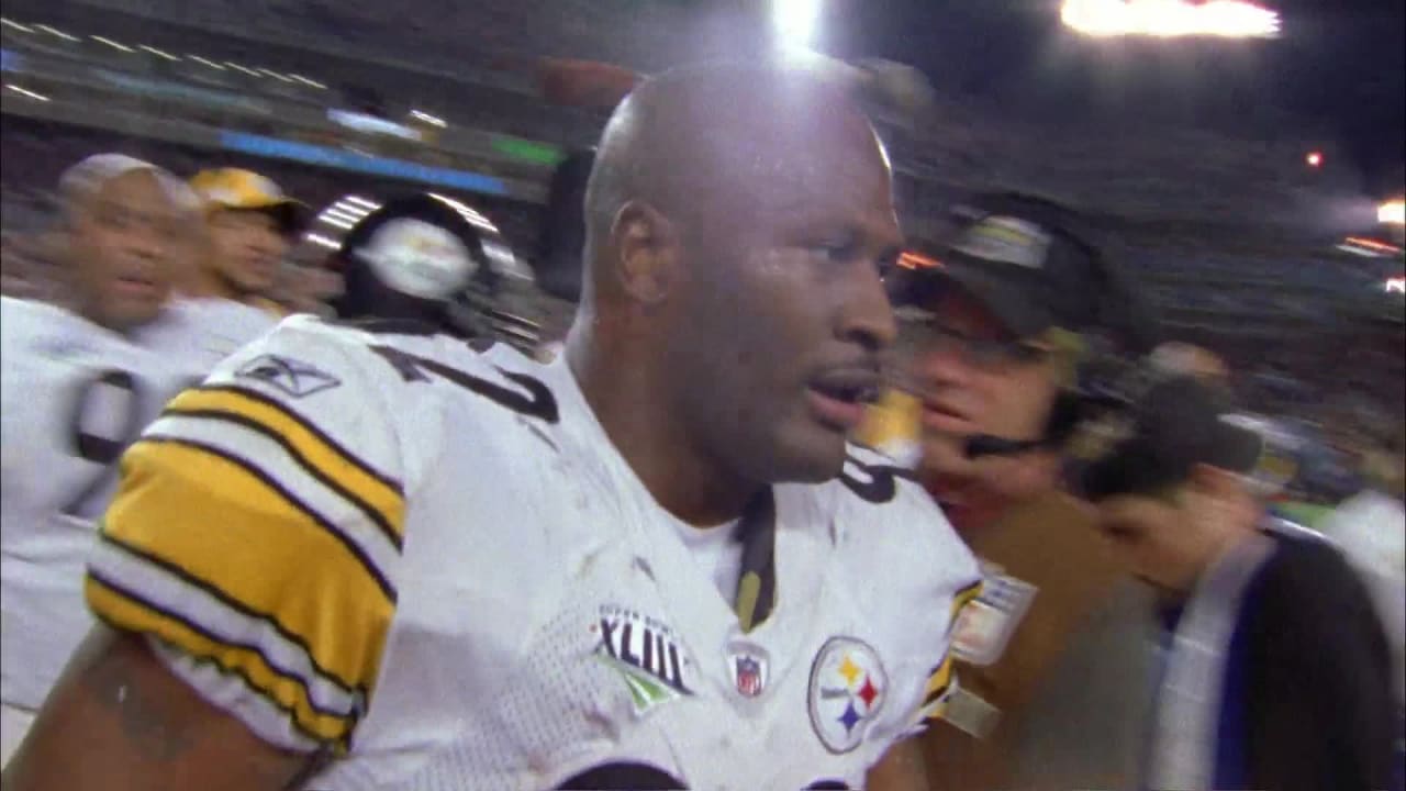 'NFL 100 Greatest' No. 7: James Harrison's 100-yard pick-six in SBXLIII