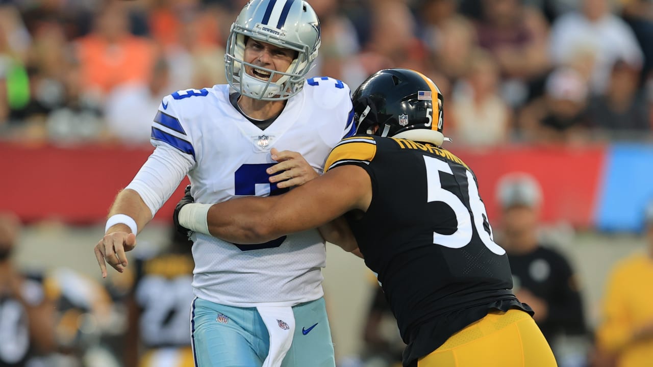 Pittsburgh Steelers linebacker Alex Highsmith's high-level spin move ...