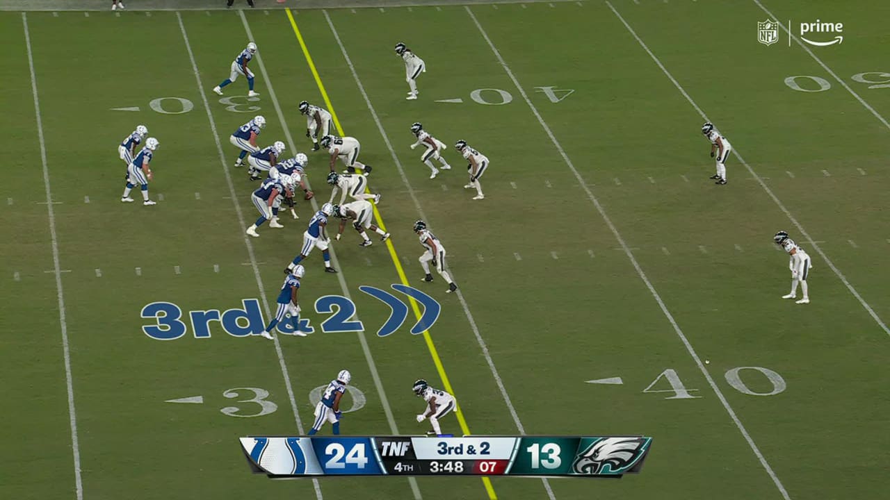 Indianapolis Colts quarterback Sam Ehlinger buys time with his legs for ...