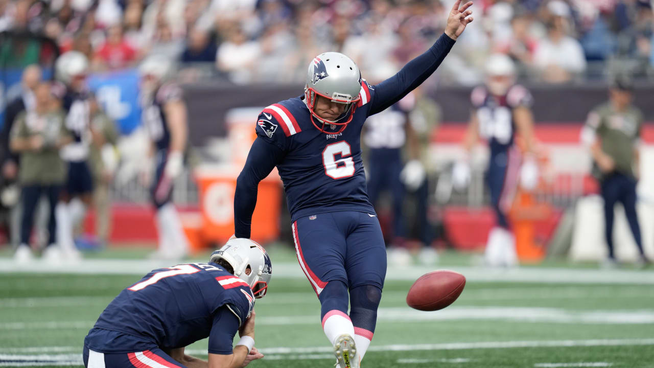New England Patriots kicker Nick Folk's 49-yard FG opens scoring in ...