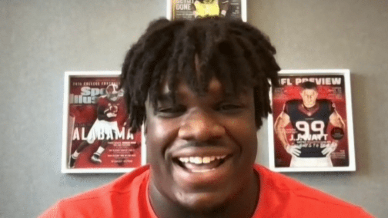 Georgia defensive lineman Jordan Davis joins 'Path to the Draft' prior ...