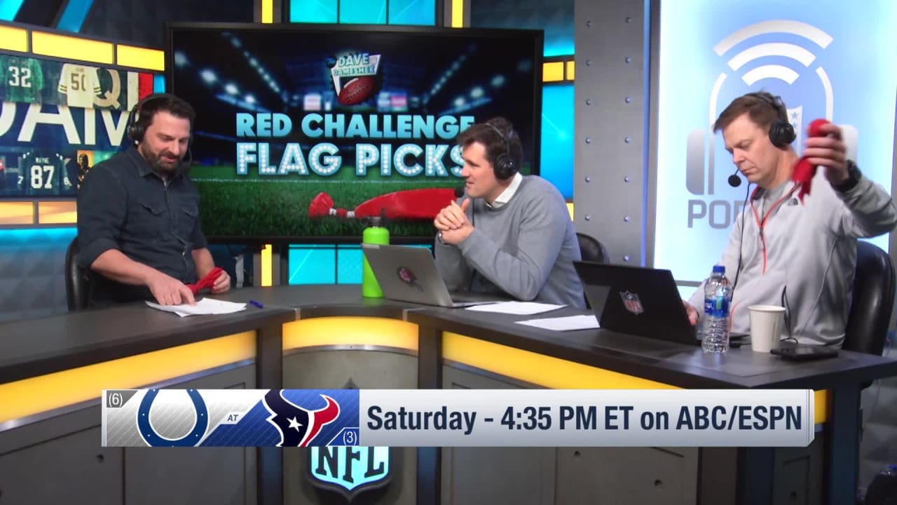 DDFP: 'Red Challenge Flag Picks' Wild Card Edition