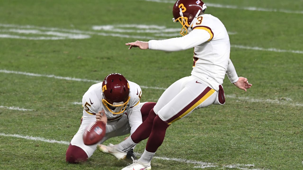 Washington Football Team kicker Dustin Hopkins' 49-yard FG caps bizarre ...