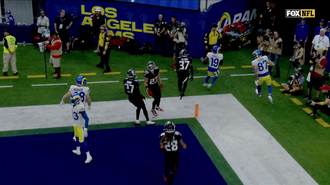 Los Angeles Rams wide receiver Brandon Powell lines up at the Rams ...