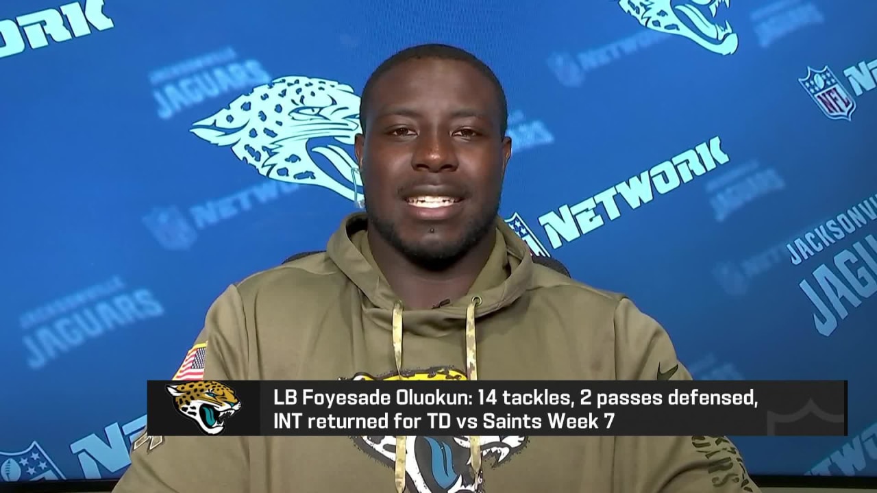 Jacksonville Jaguars LB Foye Oluokun joins 'NFL Total Access'