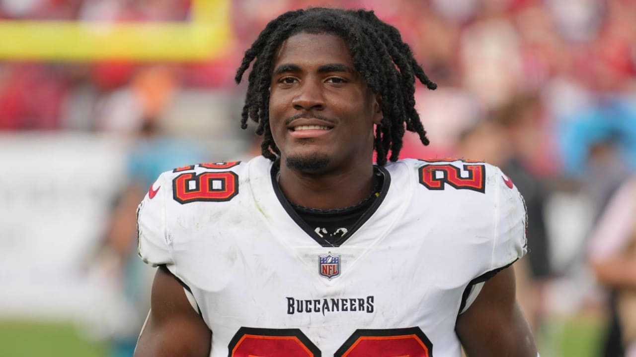 Rachaad White on being listed RB1 on Buccaneers' depth chart: 'I expect ...