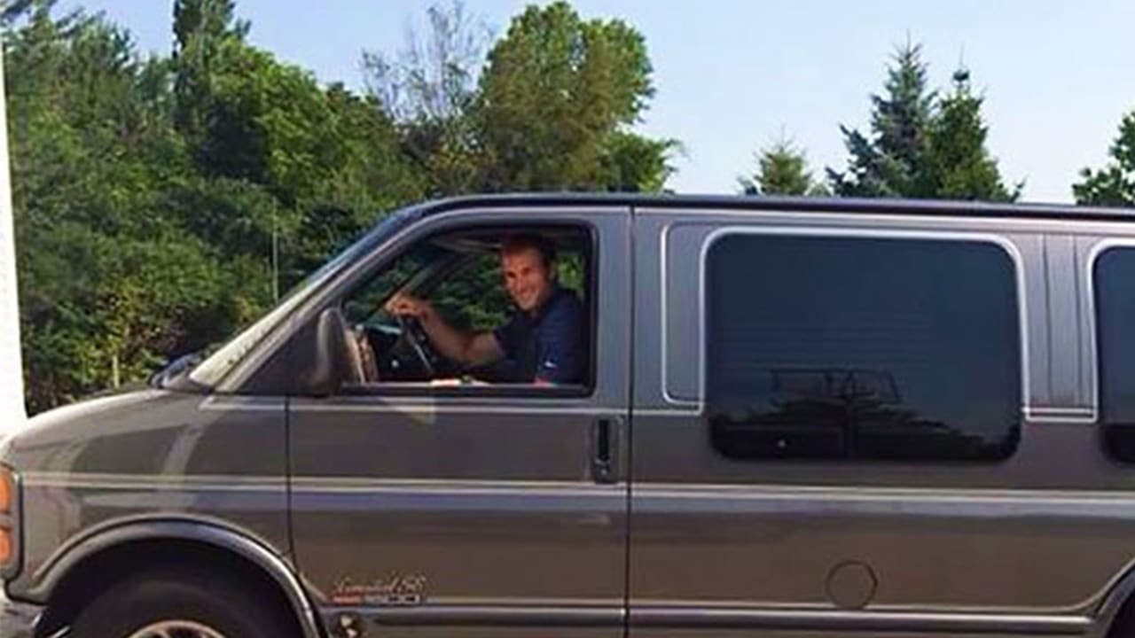Kirk Cousins still drives his dented van with pride