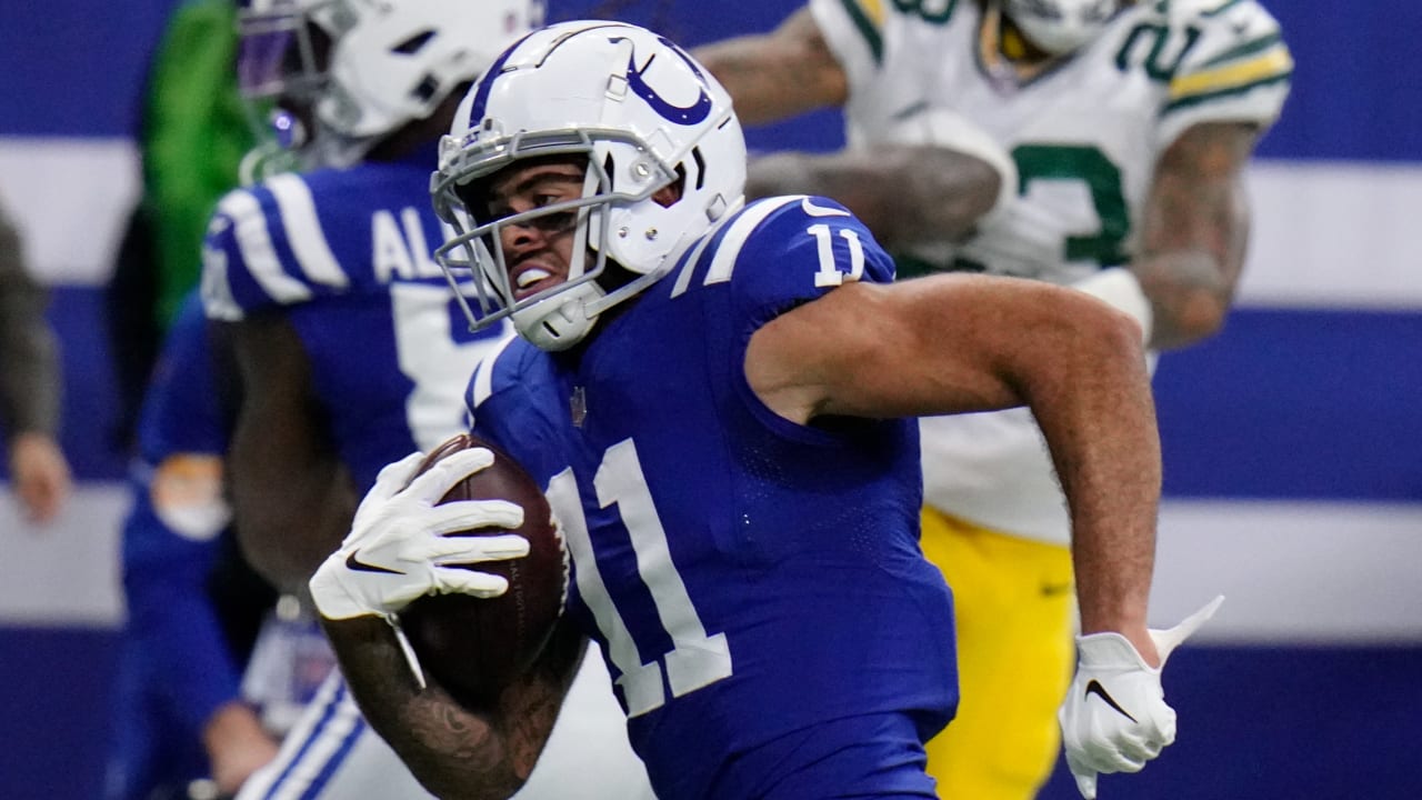Indianapolis Colts wide receiver Michael Pittman Jr.'s first NFL ...