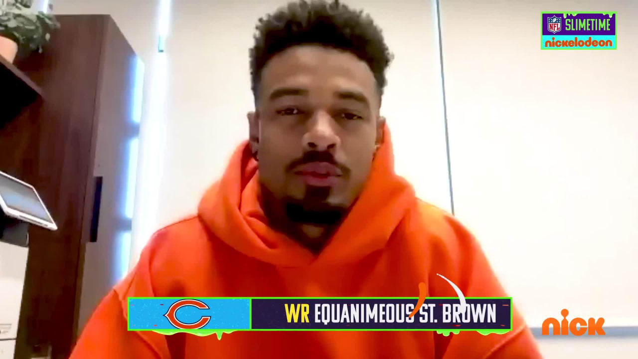 Chicago Bears wide receiver Equanimeous St. Brown shares what his first ...