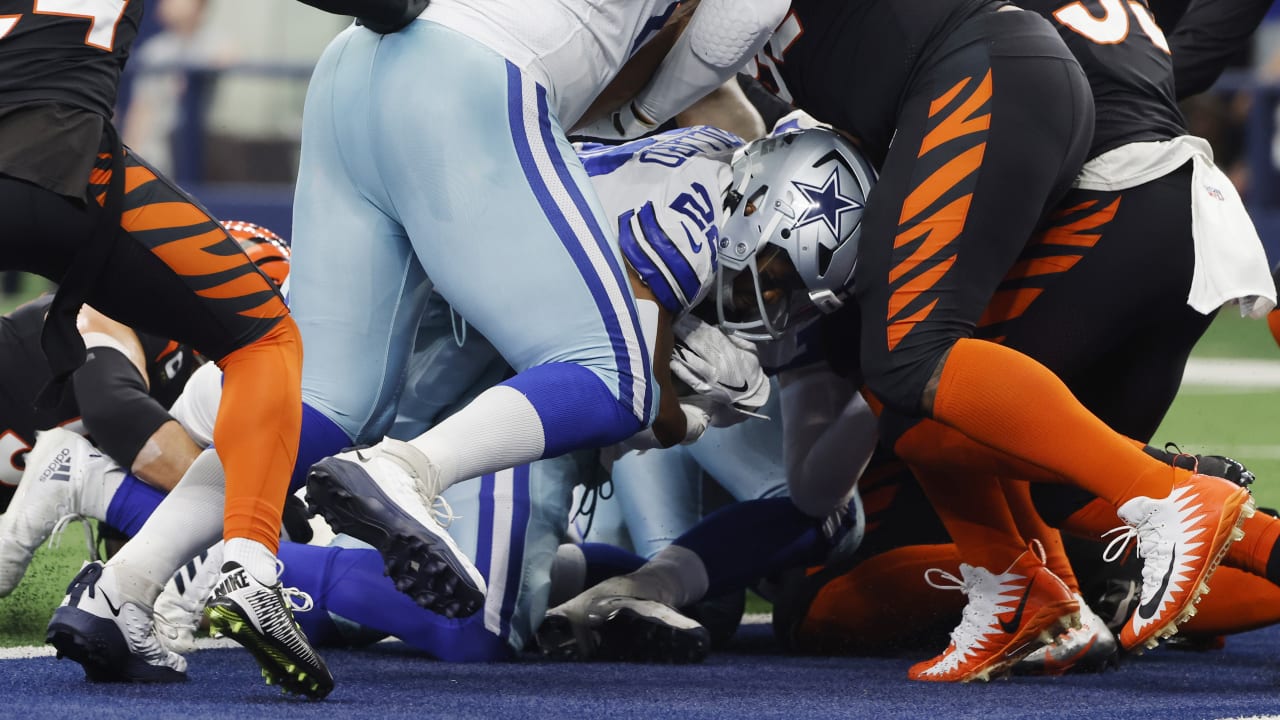 Dallas Cowboys running back Tony Pollard follows up 46-yard catch with ...