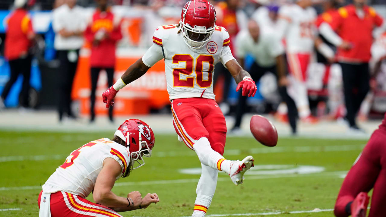 Every kick from Kansas City Chiefs safety Justin Reid vs. Arizona ...