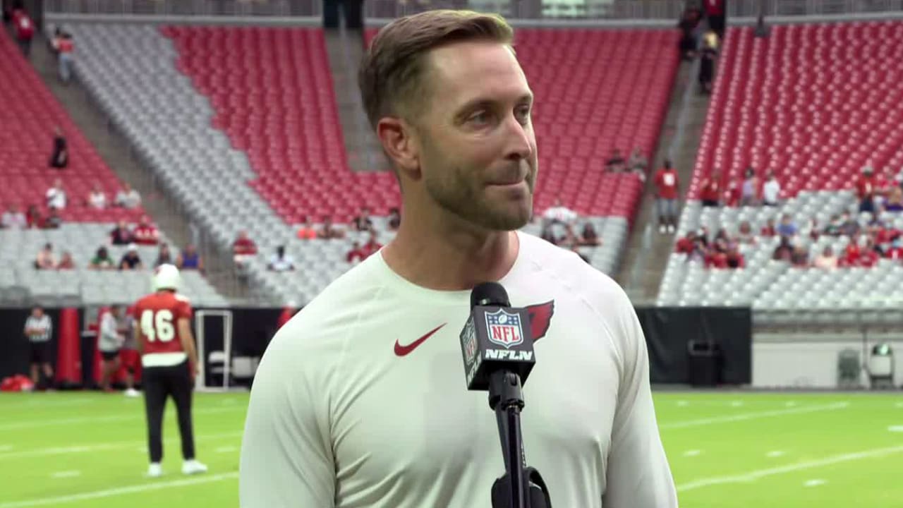 Arizona Cardinals head coach Kliff Kingsbury says he expects a 'big ...