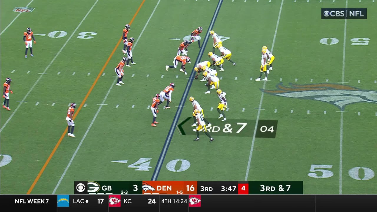 Green Bay Packers quarterback Jordan Love's tight-window pass hits wide receiver Jayden Reed ...