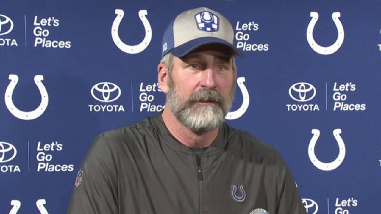 Indianapolis Colts head coach Frank Reich discusses wild-card win vs ...