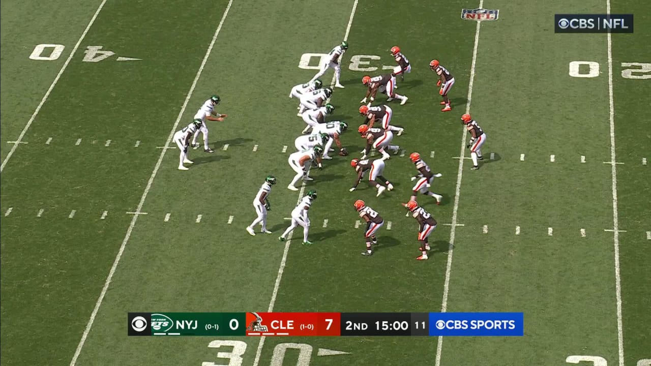 New York Jets running back Breece Hall shows patience, vision and burst ...