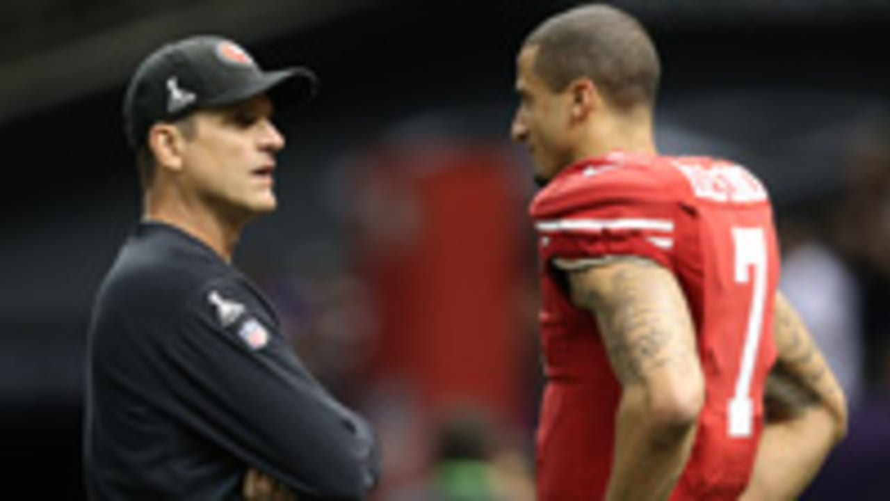Jim Harbaugh predicts 'breakout' year for Kaepernick