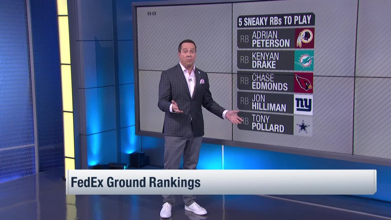 Michael Fabiano's 5 surprise RB starts in Week 6 | 'NFL Fantasy Live'