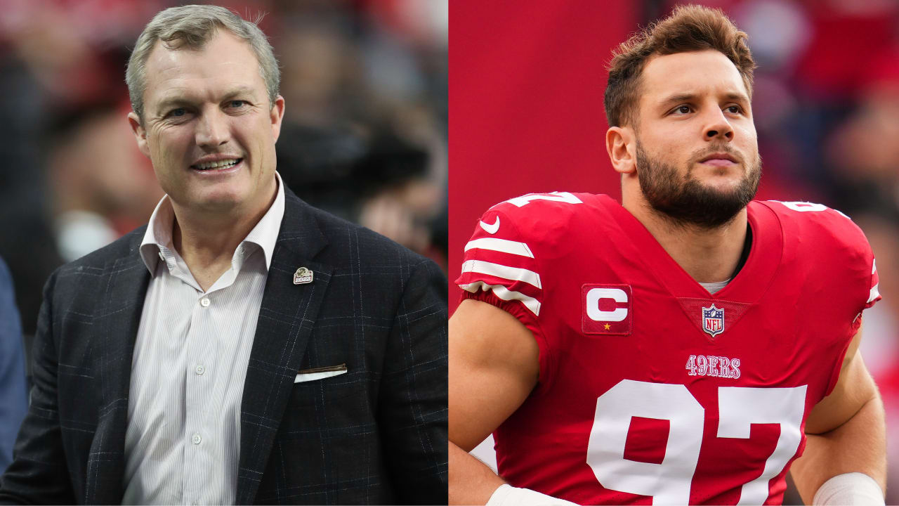 49ers GM John Lynch on Nick Bosa's camp absence: 'I don't like not ...