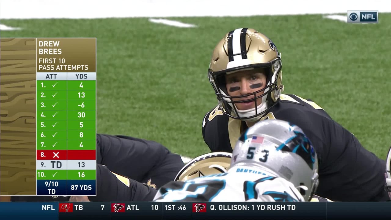 Michael Thomas snags sideline catch for 100th on the season