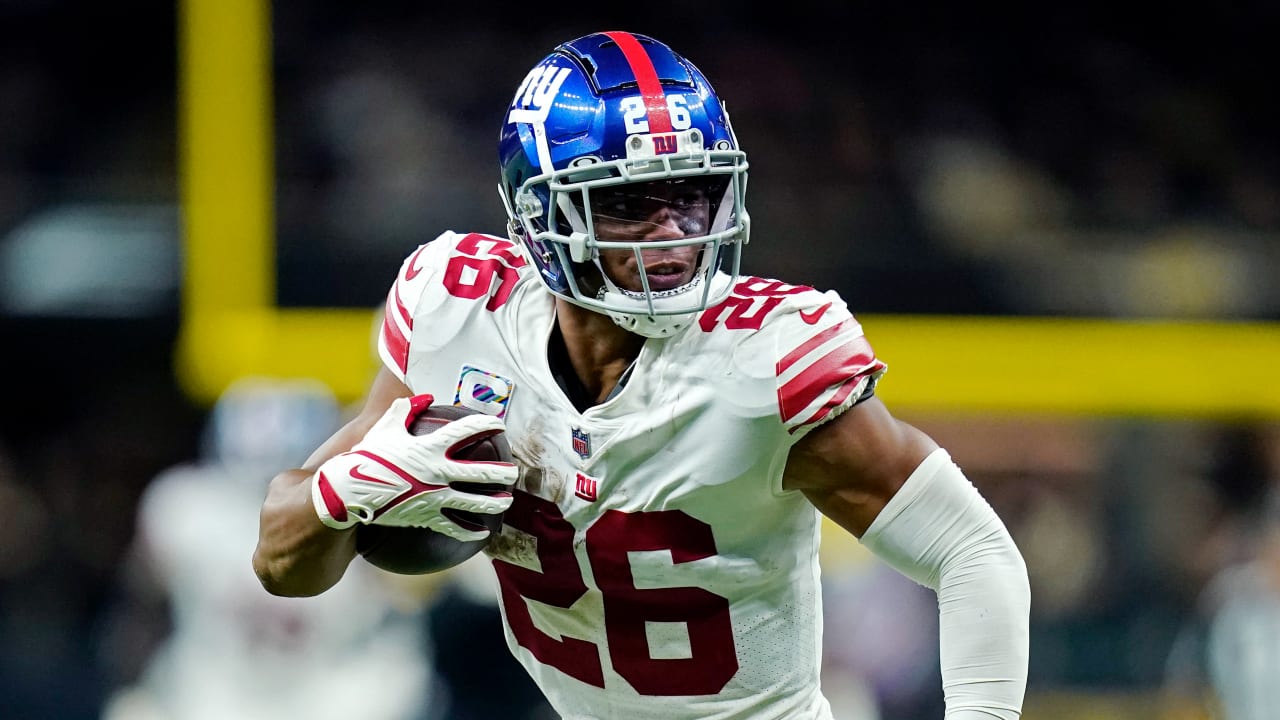 NFL Network's Mike Garafolo reports New York Giants running back Saquon Barkley getting re ...