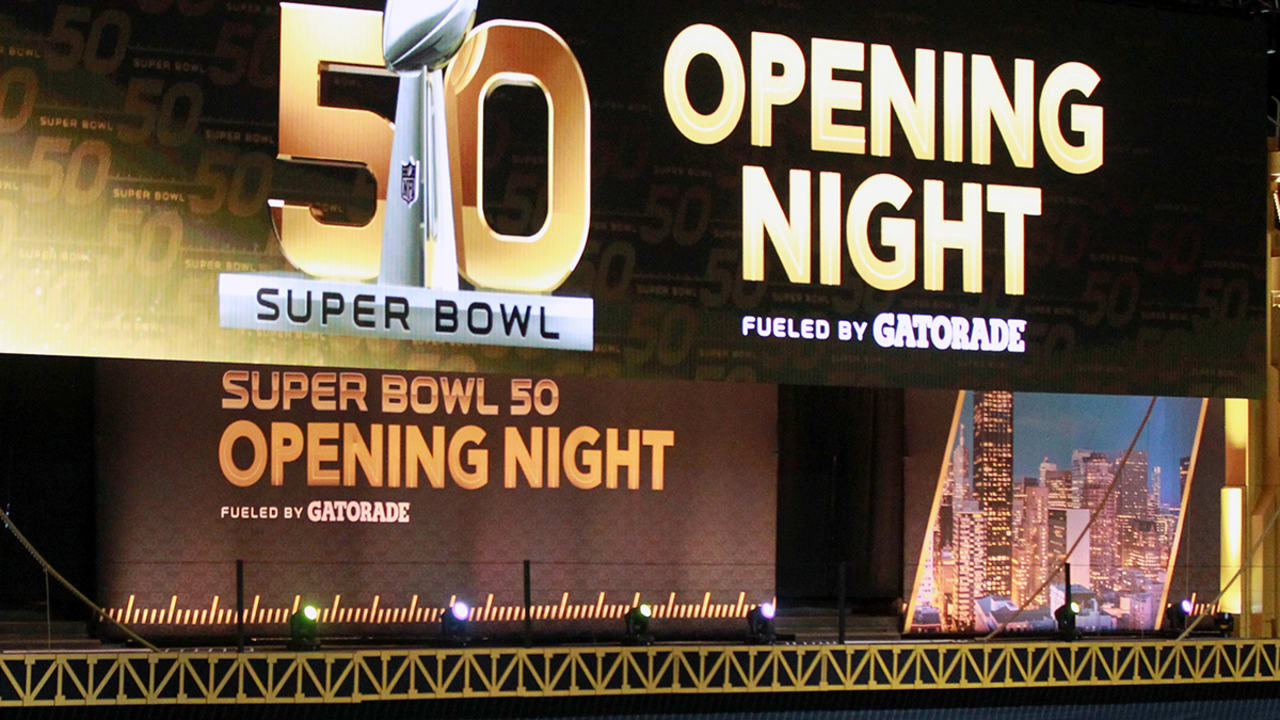 Super Bowl Opening Night